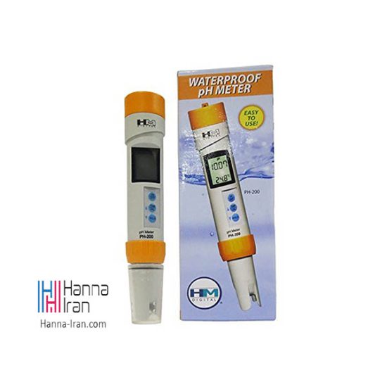 pH سنج قلمی ضد آب PH-200 با الکترود قابل تعویض |نماینده HM